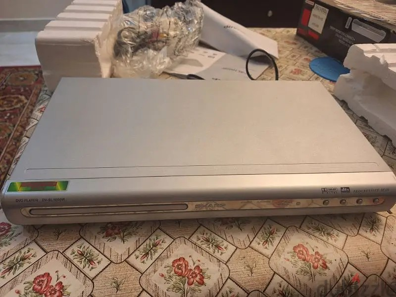 SHARP DVD CD PLAYER مشغل أقراص شارب أصلي جديد